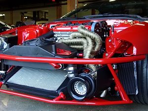 '97 GSX Forward facing turbo. V mount Intercooler/Radiator | DSMtuners