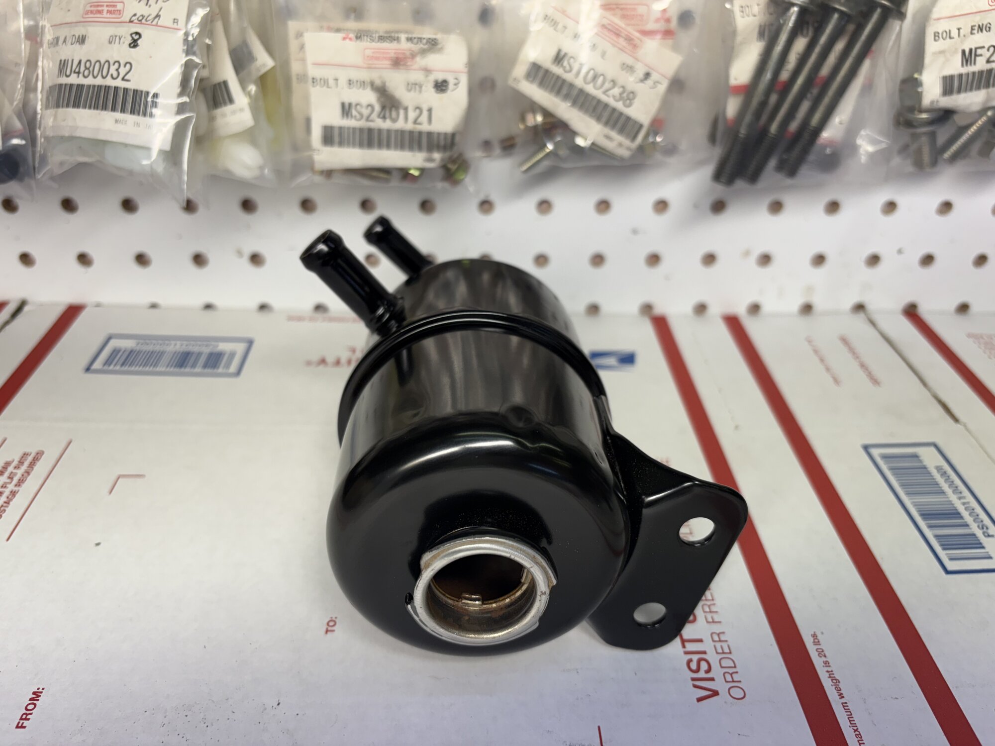 4G63 - 1G/2G Powder Coated Power Steering Reservoir | DSMtuners.com
